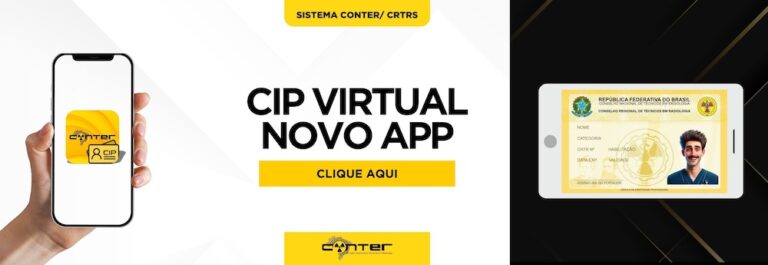 Emissão CIP Virtual - Novo App - CRTR 16ª Região